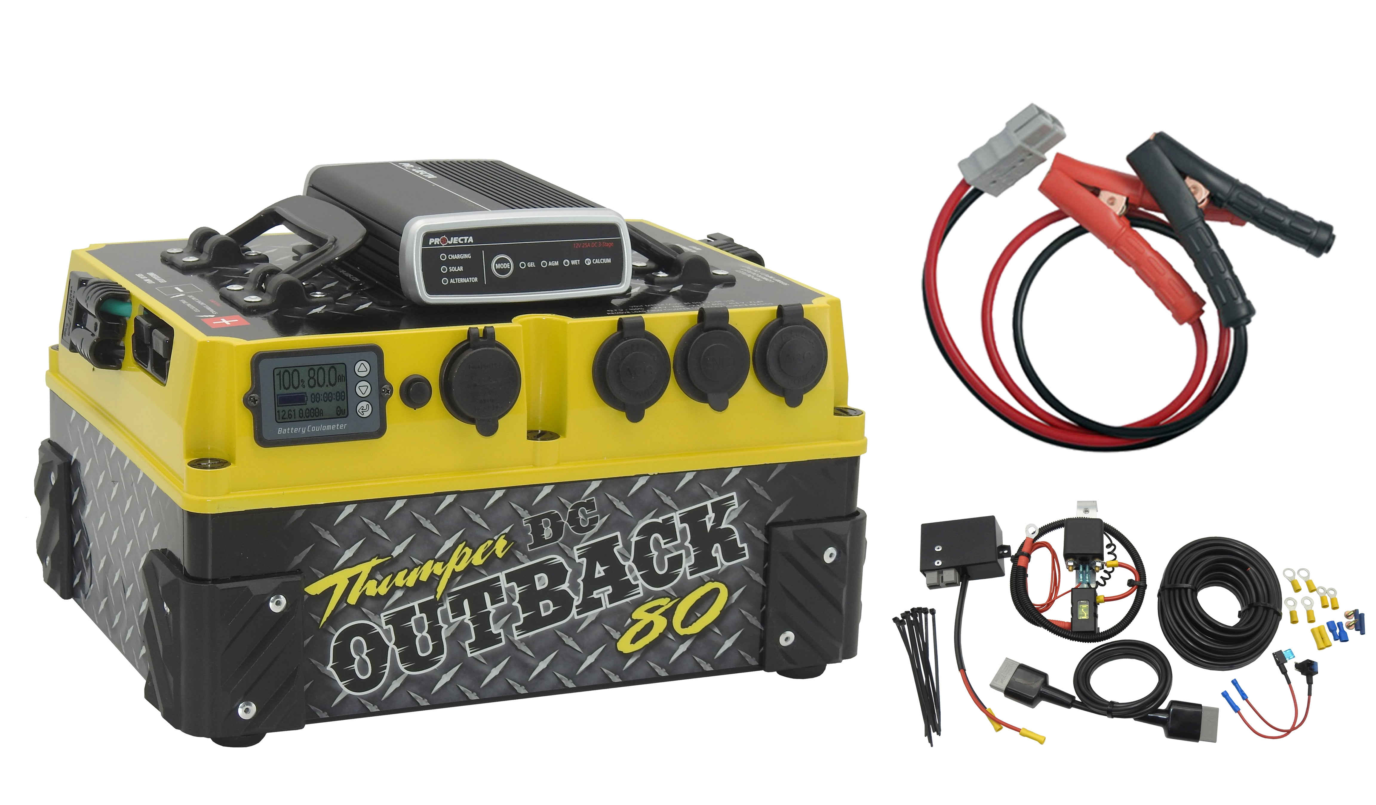 The Thumper Portable dual battery systems Australia