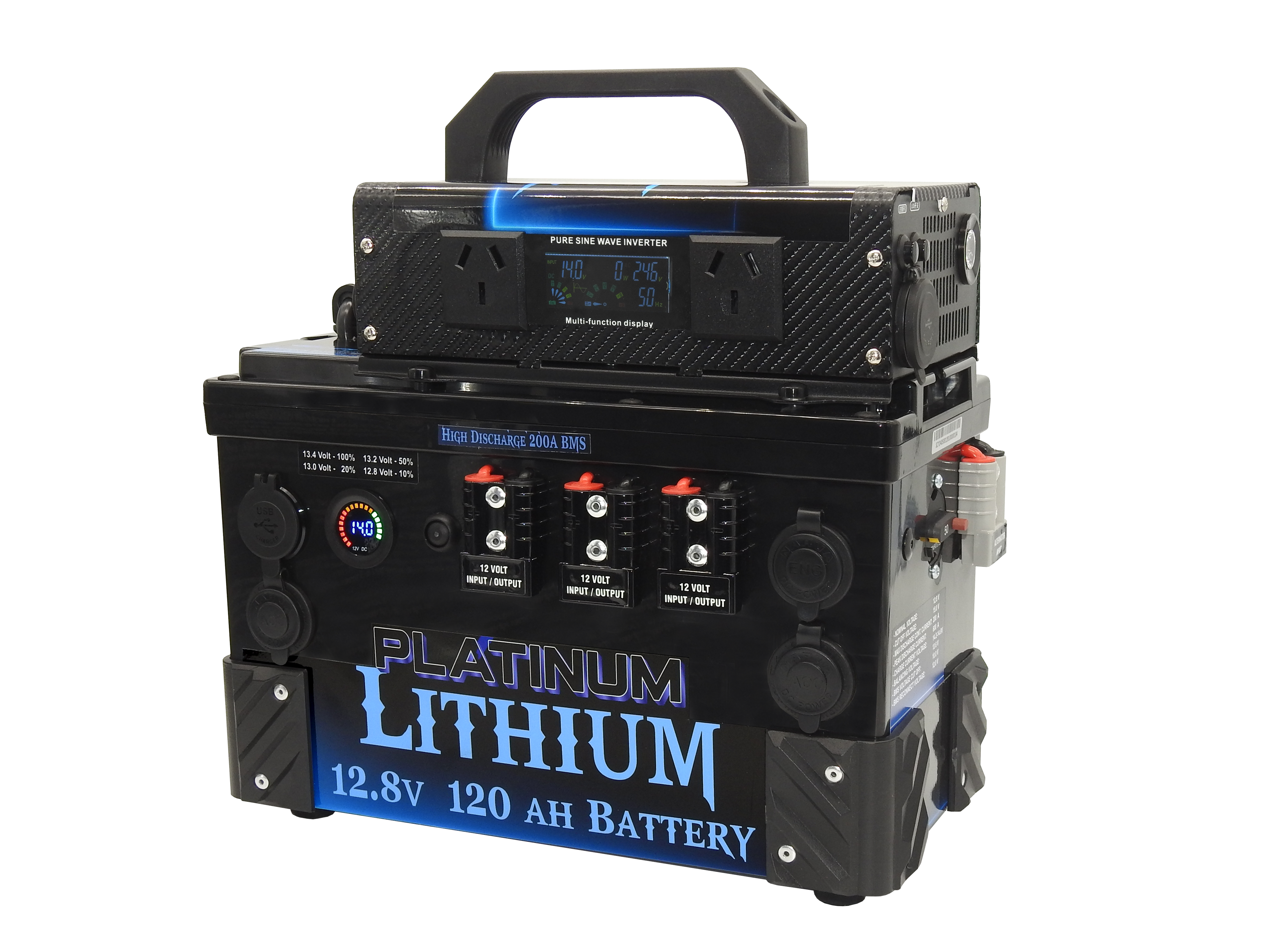 The Thumper Getaway portable option for an ALL IN ONE Battery system