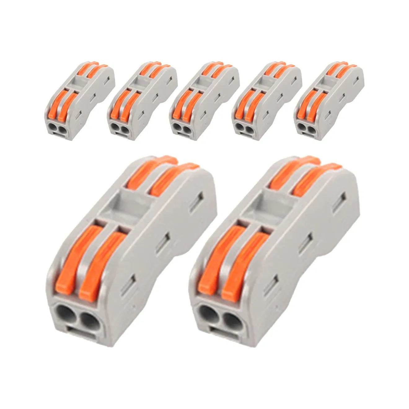 Wire Cable Connectors Wago Block Clamp Terminal Twin Pack | CJ-CLIP