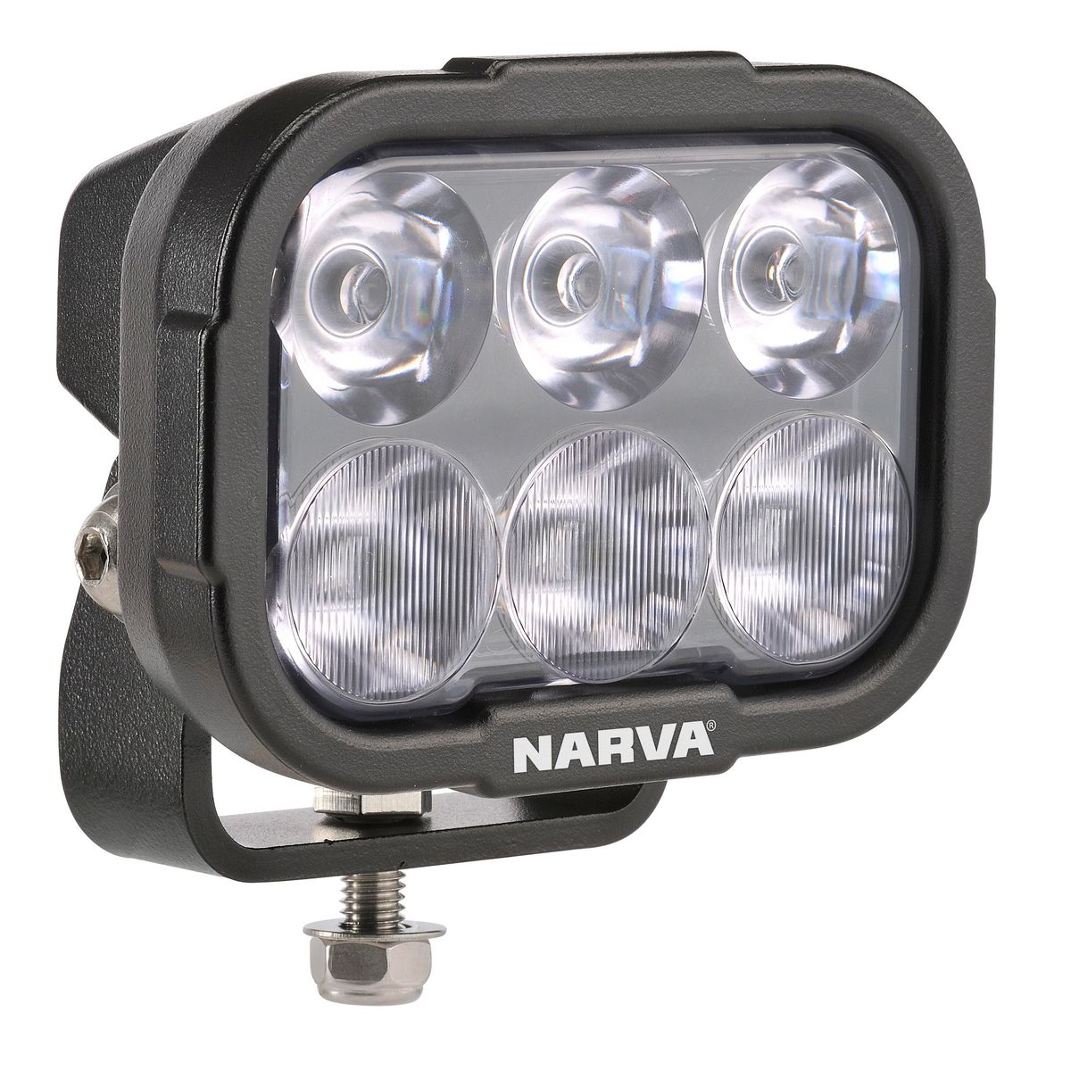 Narva 9 - 33V HD Microlux LED Work Lamp - Hybrid Beam 6 x 8W | 73610