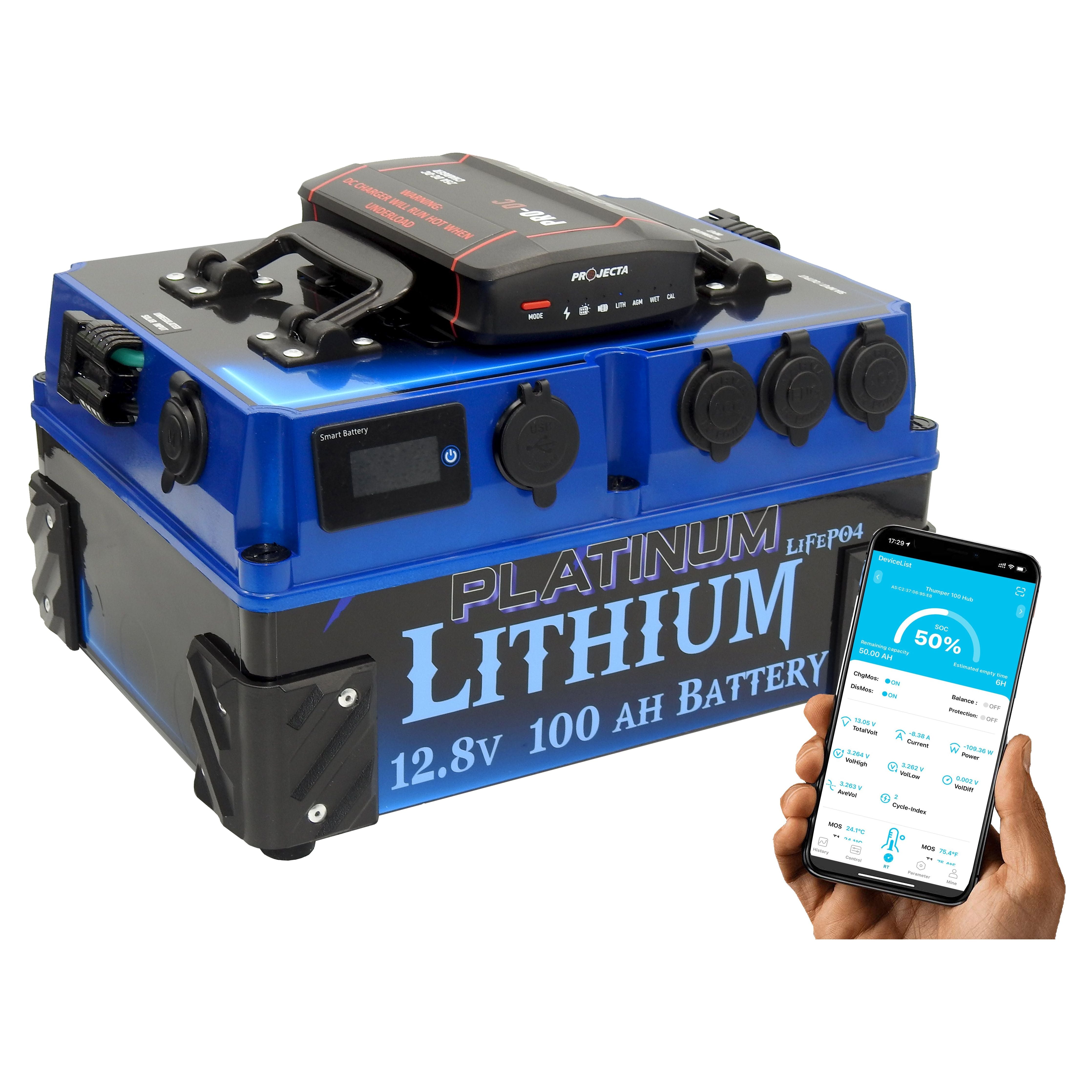Thumper Lithium 100 AH Projecta DC Battery Pack BATL100-PDC