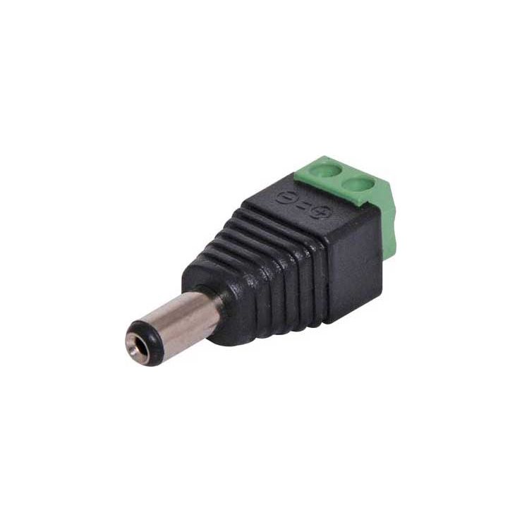 2.1mm Screw Terminal DC Power Line Plug | P0608A