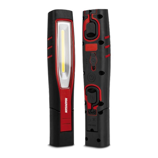 LED Hand Held Workshop Lamp 1000lm + Torch Magnetic/Hook Micro USB Cha
