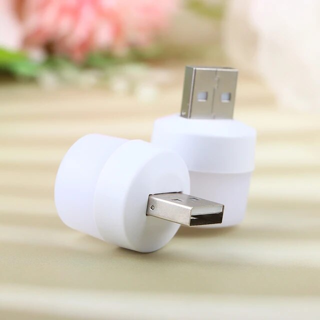 USB LED Book Light 1w Super Bright USB Plug Lamp