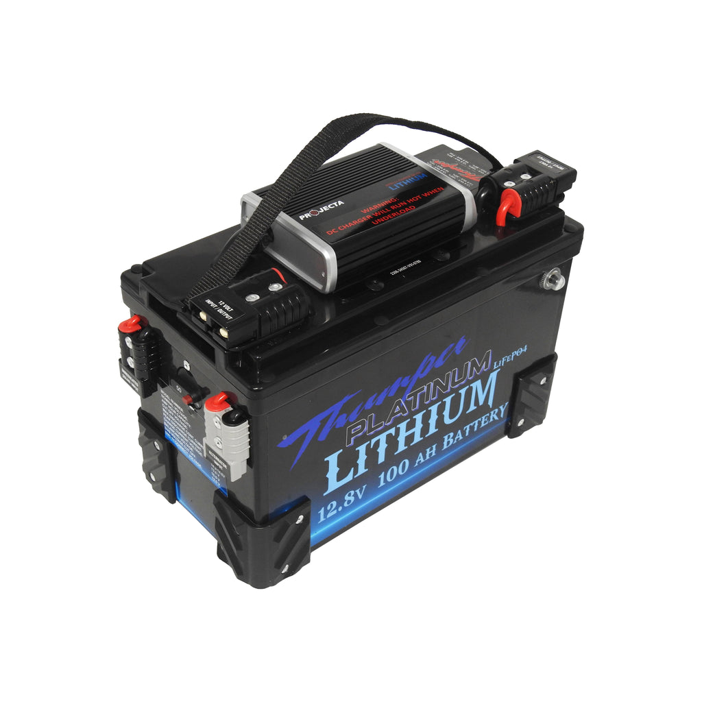 Thumper Lithium LiFePO4 Battery Hub 100 AH Projecta IDC25L Bluetooth