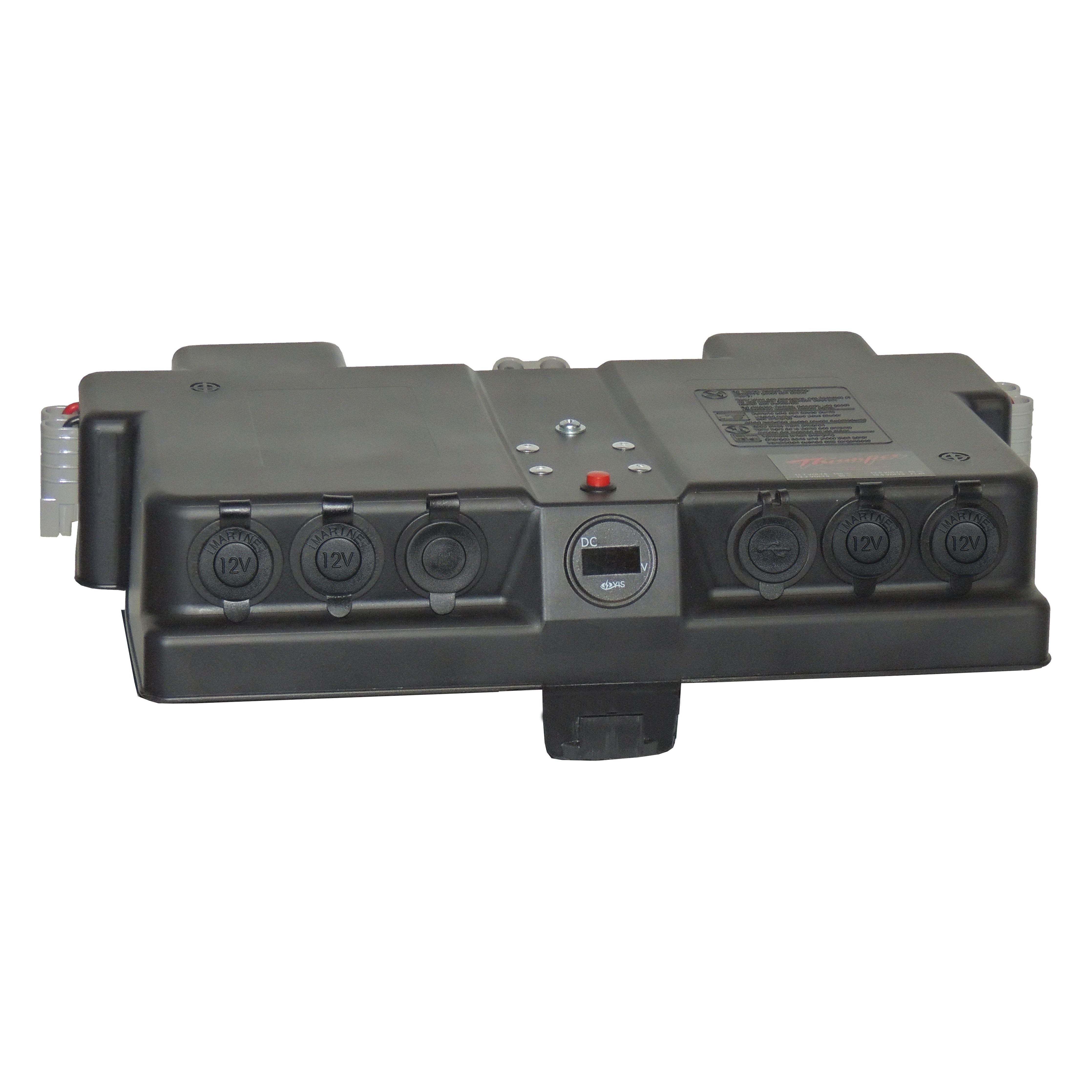 Thumper Battery Box - Elite 6 x Outlets and 3 x Anderson