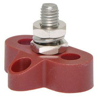 Single Red M8 Power Distribution Post / Bolt 8mm bolt size | P2172