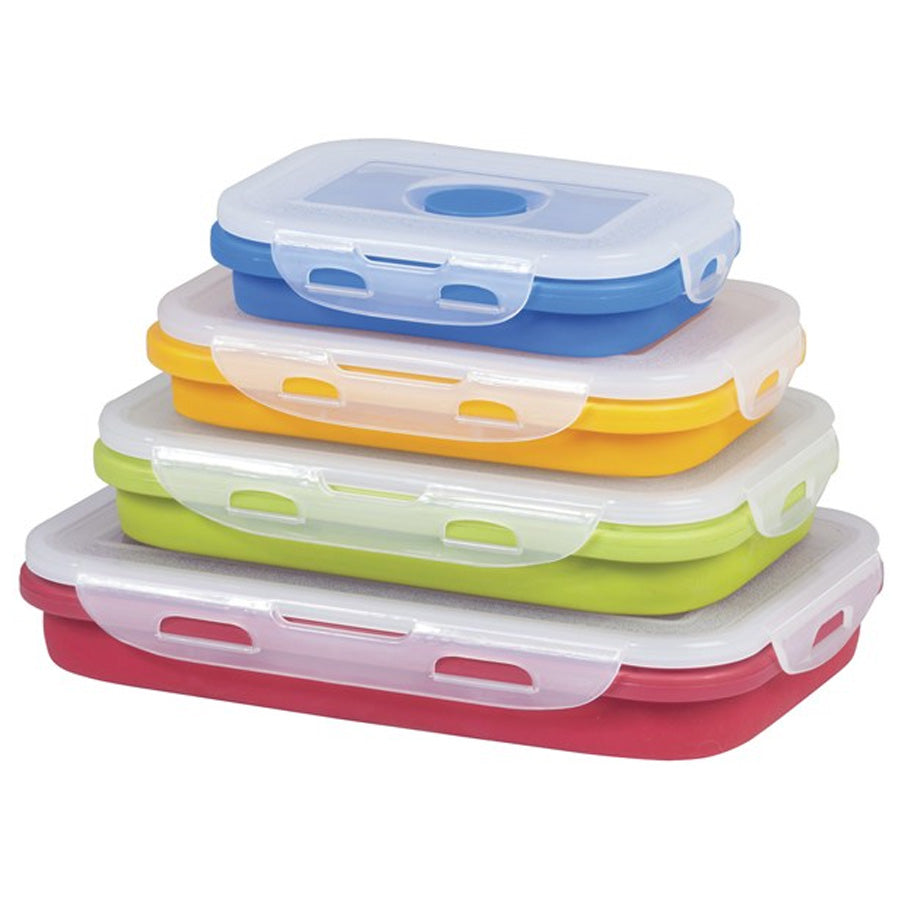 4 Pack Collapsible Container Set 400ml-1300ml | TAE436