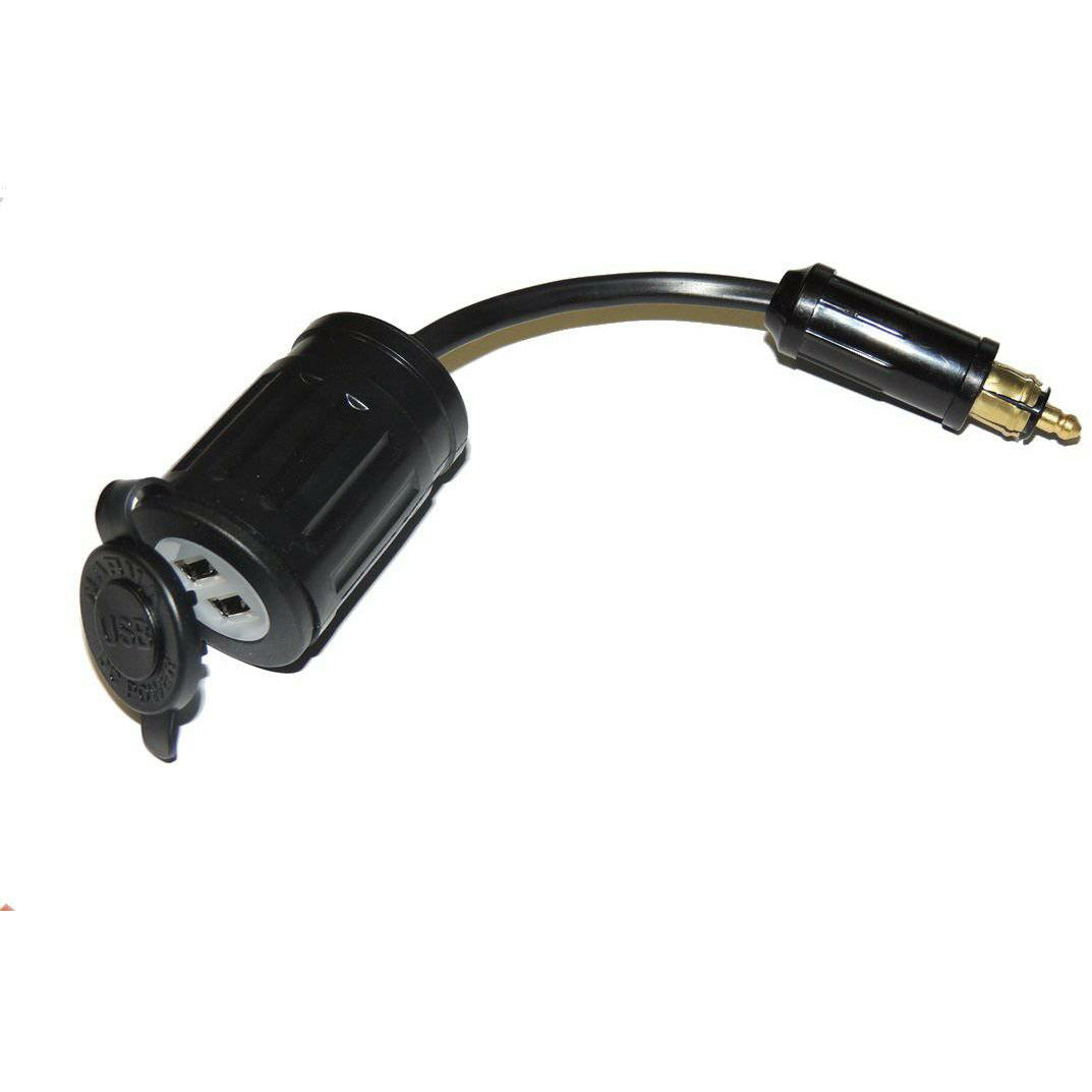 Adaptor - Male Merit to Female Dual USB (Boot)