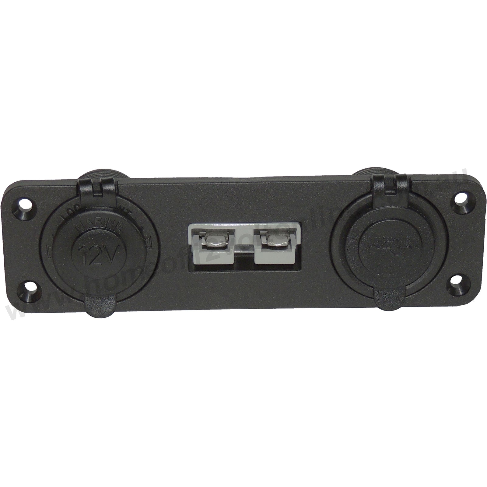 Thumper 50 Amp Anderson Panel with 2 x socket (flush mount) TSP-015