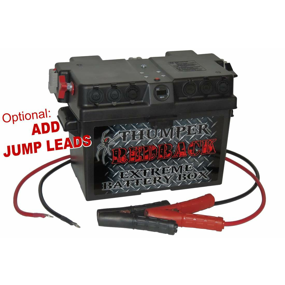 Thumper Battery Box - Elite model | 6 x Outlets & 3 x Andersons + High
