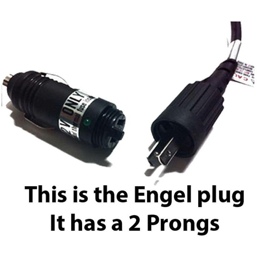12V/24V Control Box - Volt Meter, 2 x Engel + Anderson