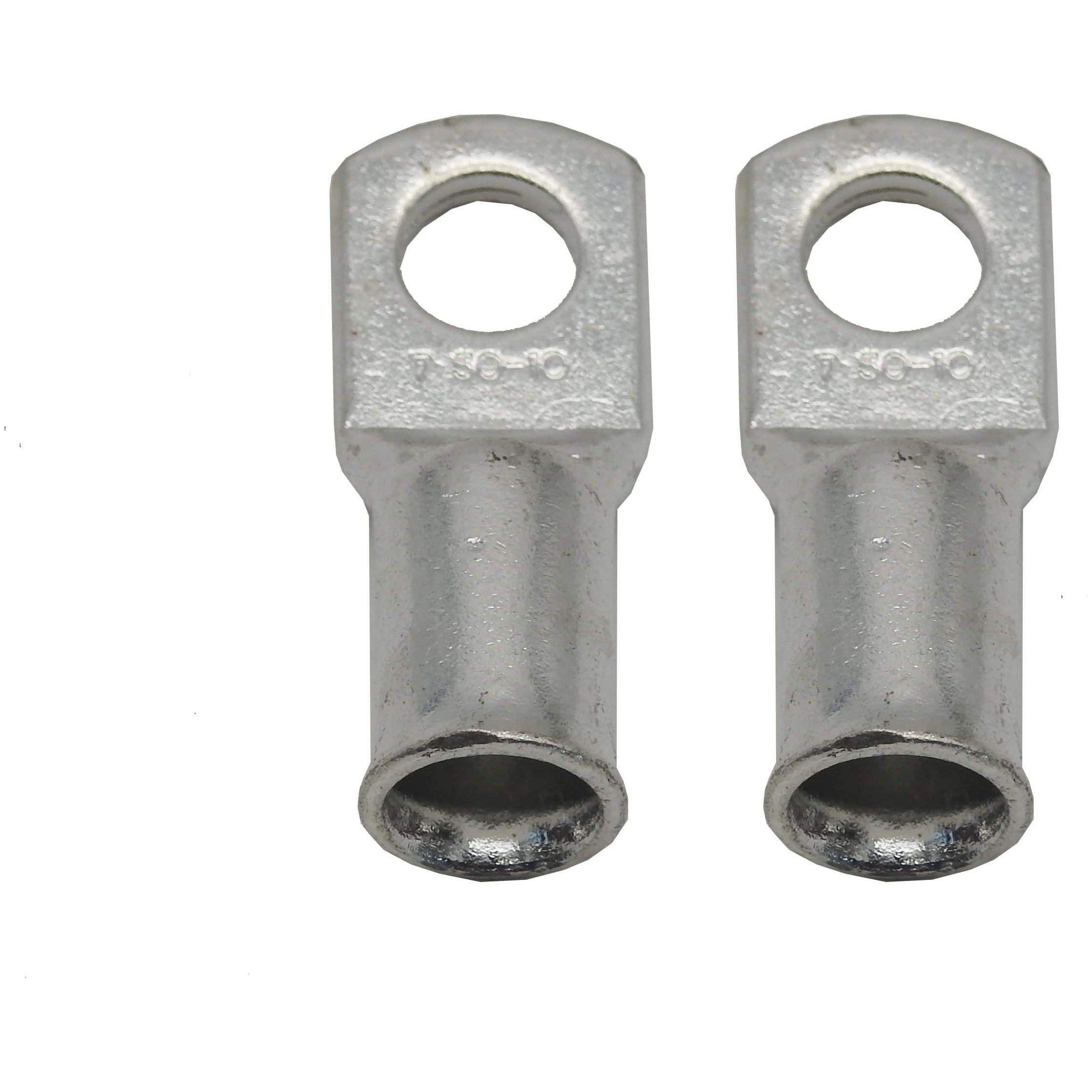 Copper lug 50mm x 10mm eyelet / ring terminal (1 x Pair) | Home of 12 ...