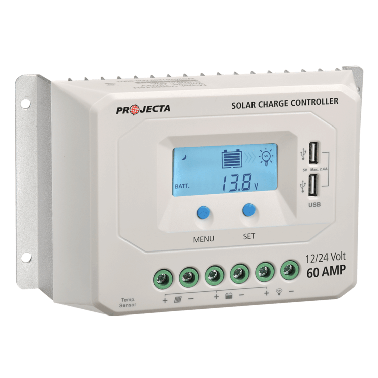 Solar - SC260 -Projecta 12/24V 60A 4 Stage Solar Charge Controller